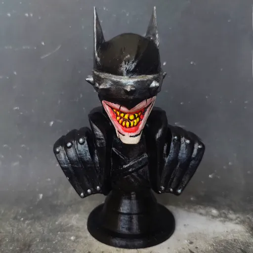 Batman que ríe / Batman Who Laughs figura impresa en 3d